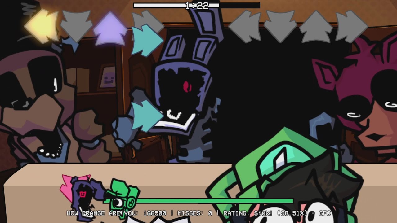 FNF Bite D-Side - Fernanfloo VS TJOC Ignited FNAF Animatronics | VS ...