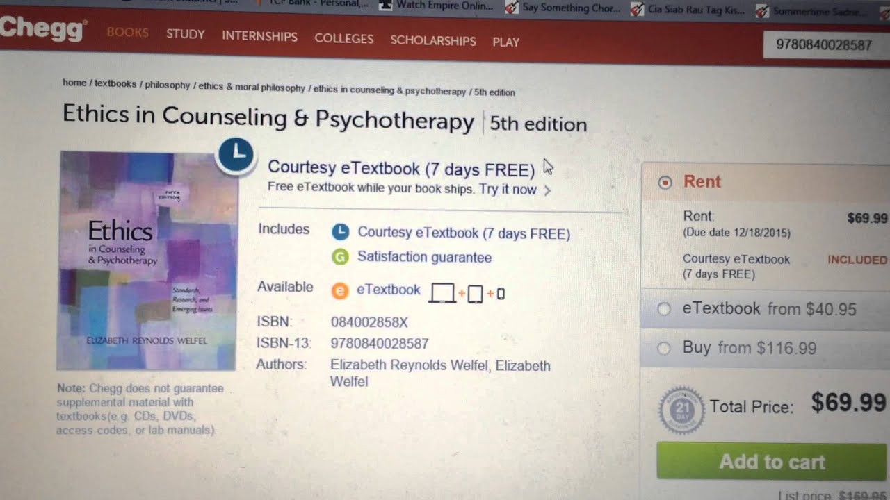 How to Order Textbooks by Chegg and More (SCSU Students) - YouTube