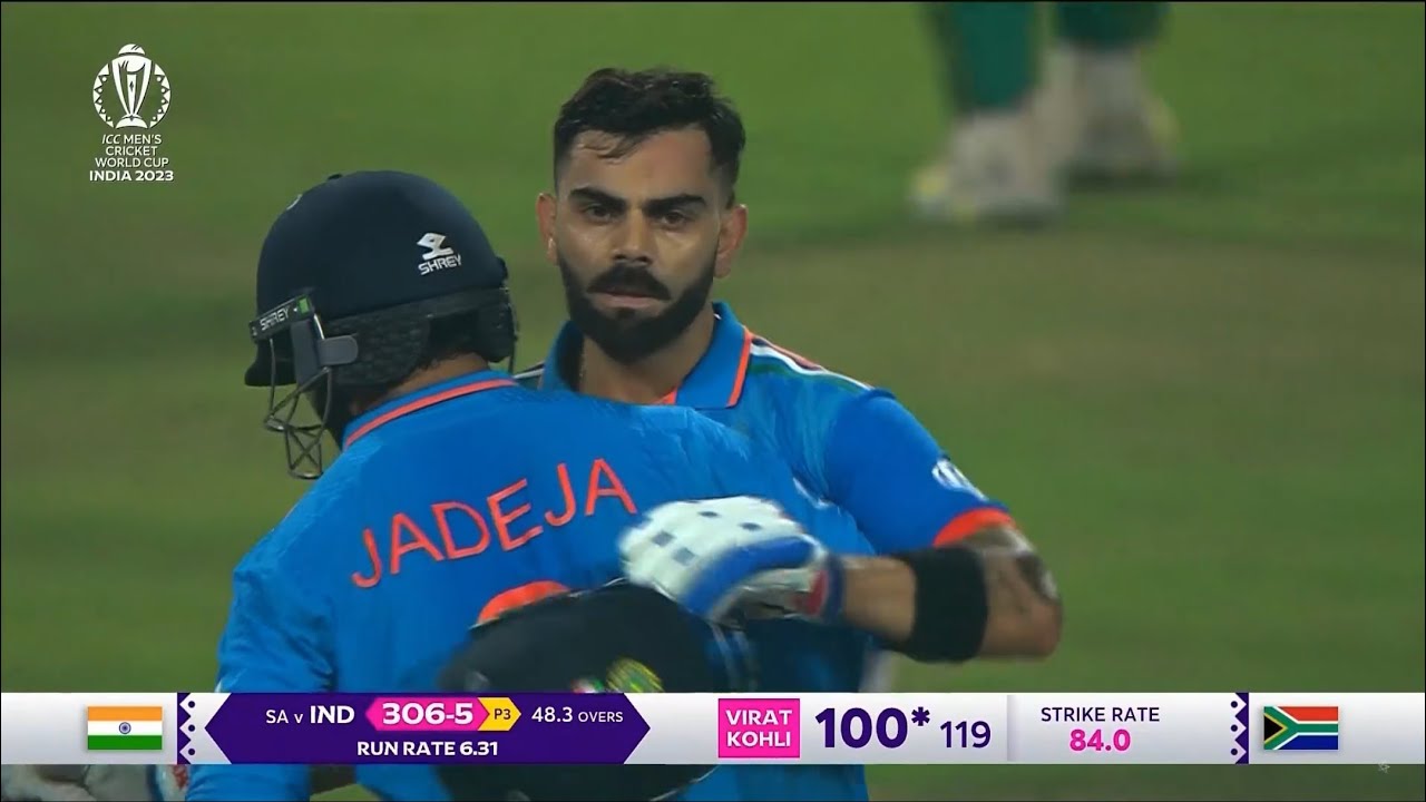 Virat Kohli 100 Century Highlights Today India Vs Southafrica, Virat ...