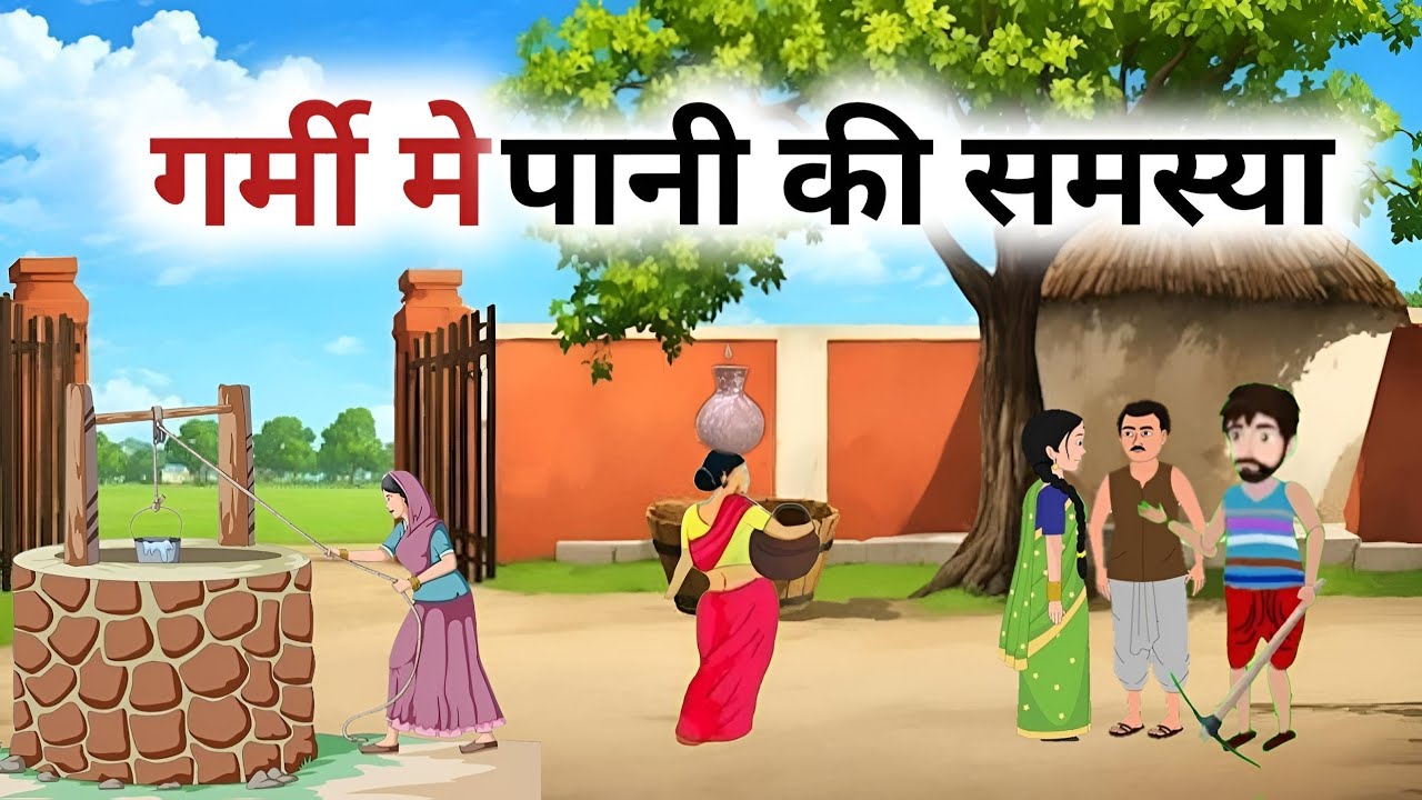 गर्मी मे पानी की समस्या | garmi me pani ki samsya | Hindi Moral Story ...