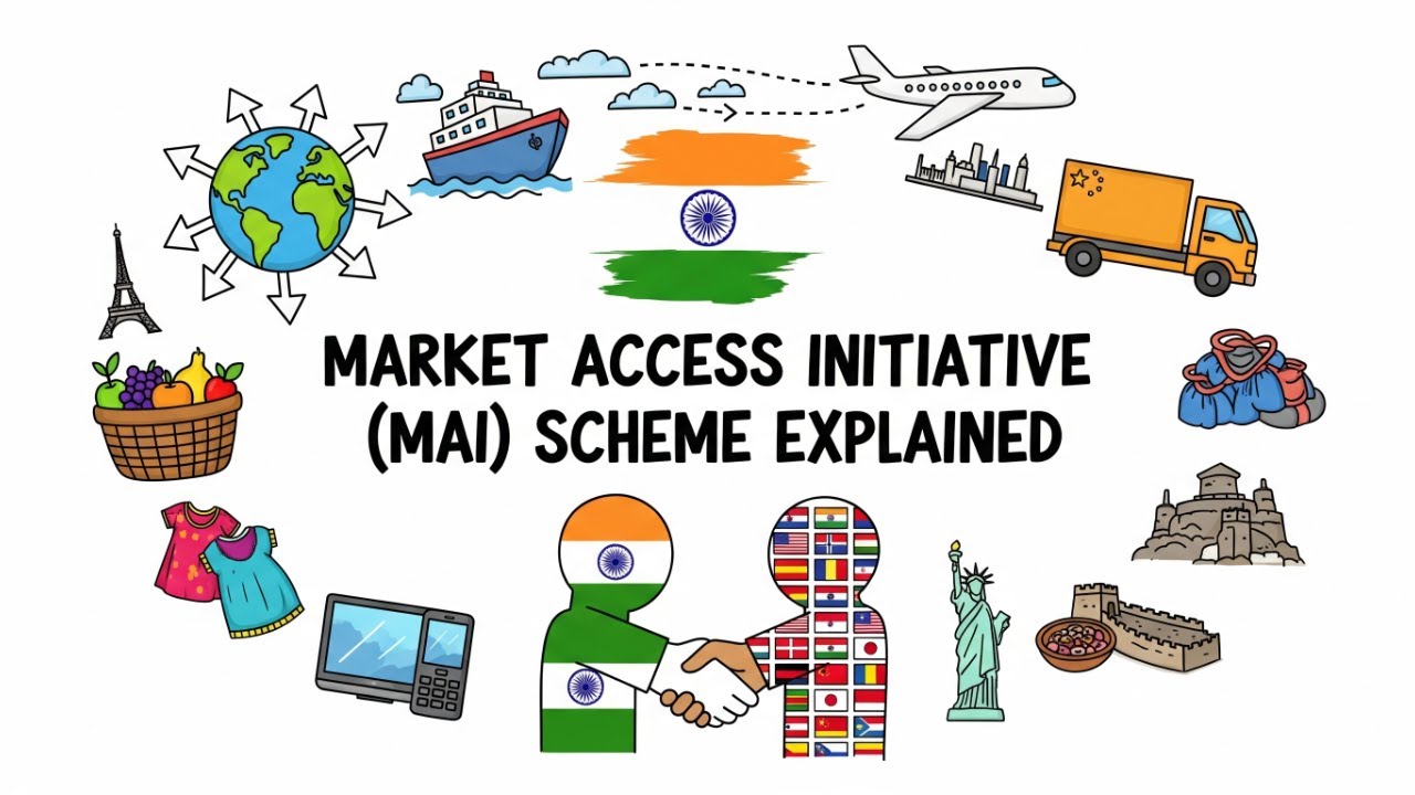 Market Access Initiative (MAI) Scheme Explained | For UPSC, Banking ...