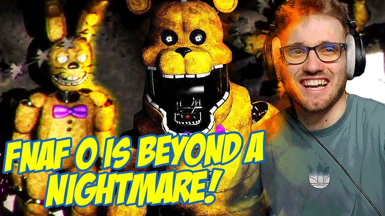 The ORIGINAL FNAF 0 Animatronics Are CHASING ME DOWN (A Golden Past ...