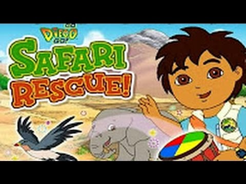 Go Diego Go!! Diego's Safari Animal Rescue Adventure! Save Hippos ...
