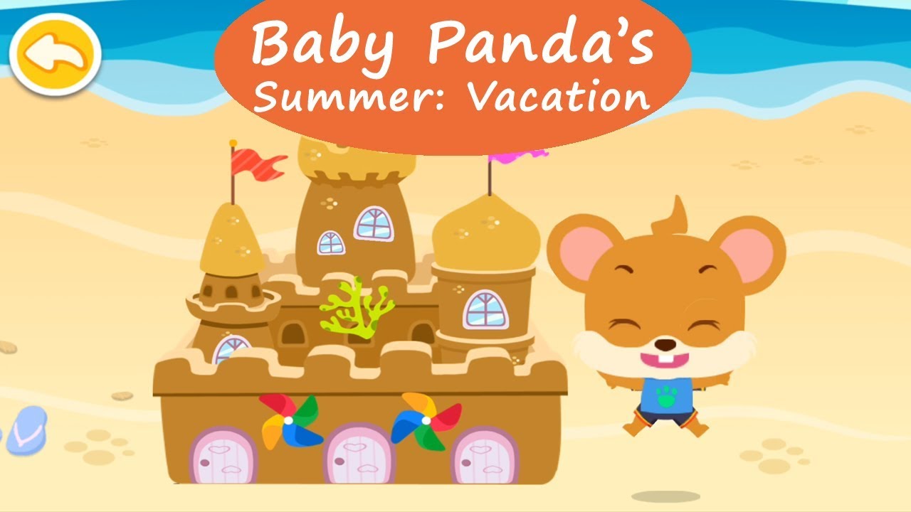Baby Panda’s Summer - Enjoy your summer vacation in a beautiful beach ...