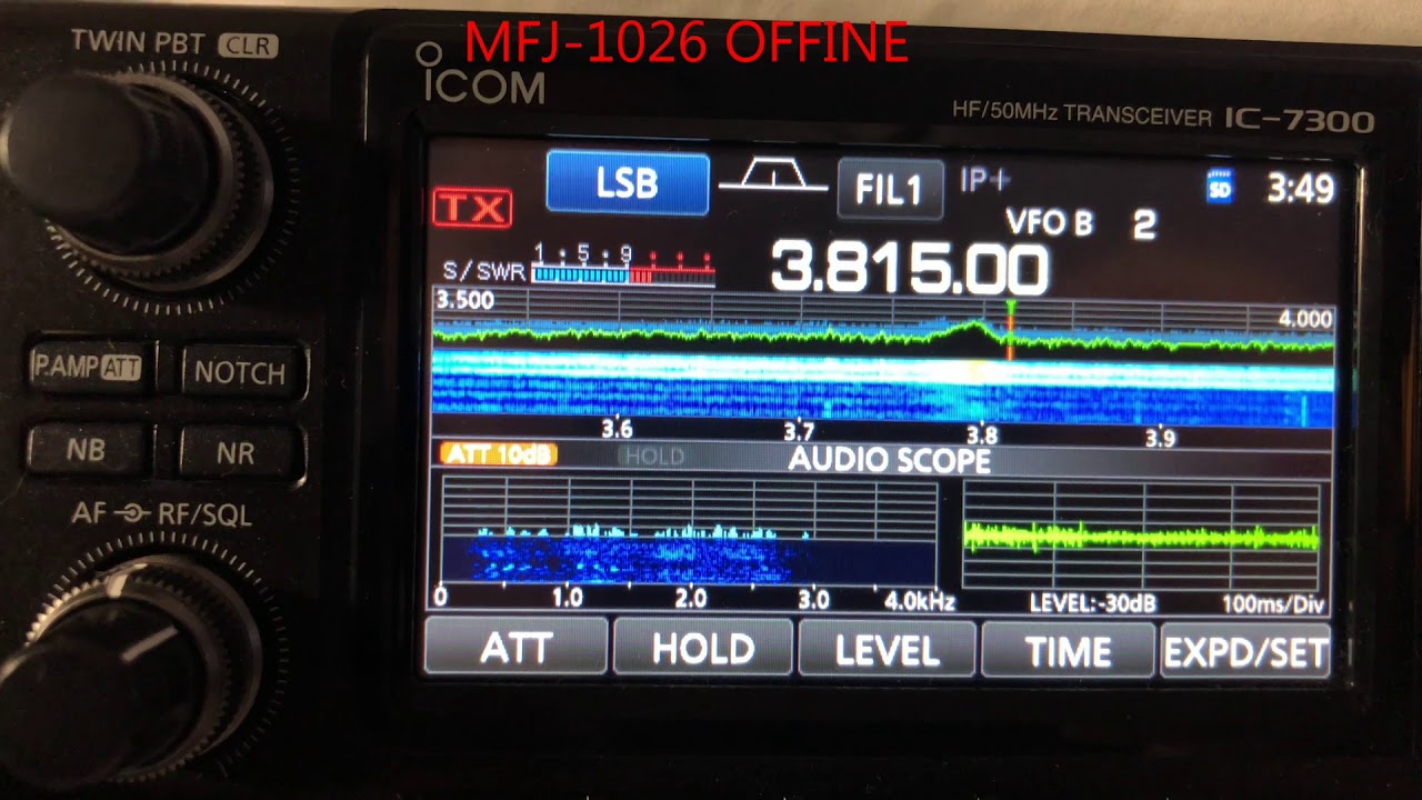 MFJ-1026 Noise Cancellation Signal Enhancer - YouTube
