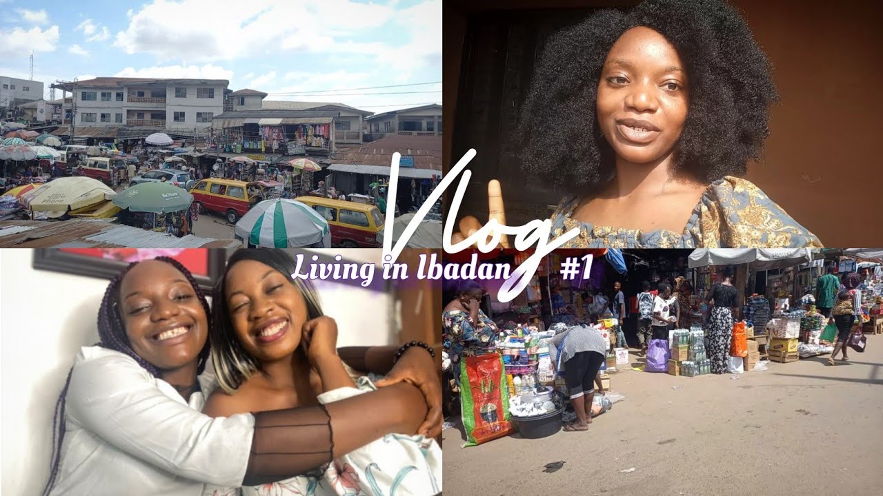 Living in Ibadan: biggest provision/groceries market runs (Ogunpa ...
