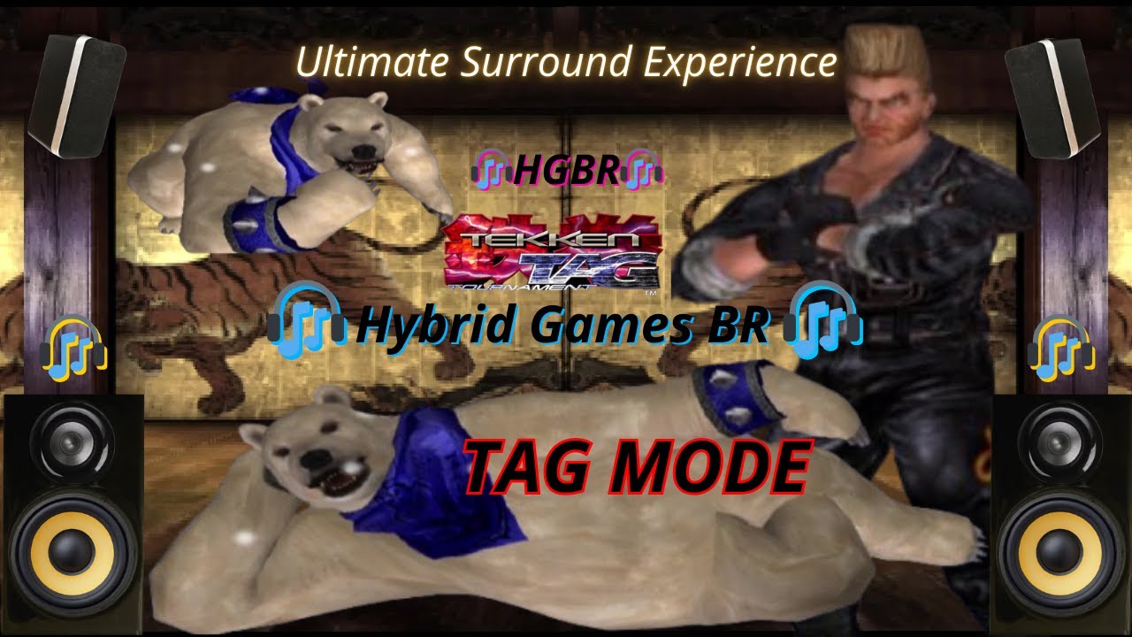 Tekken TAG Full HD (Kuma & Paul) TAG MODE #tekkentag #HGBR #hgbr - YouTube