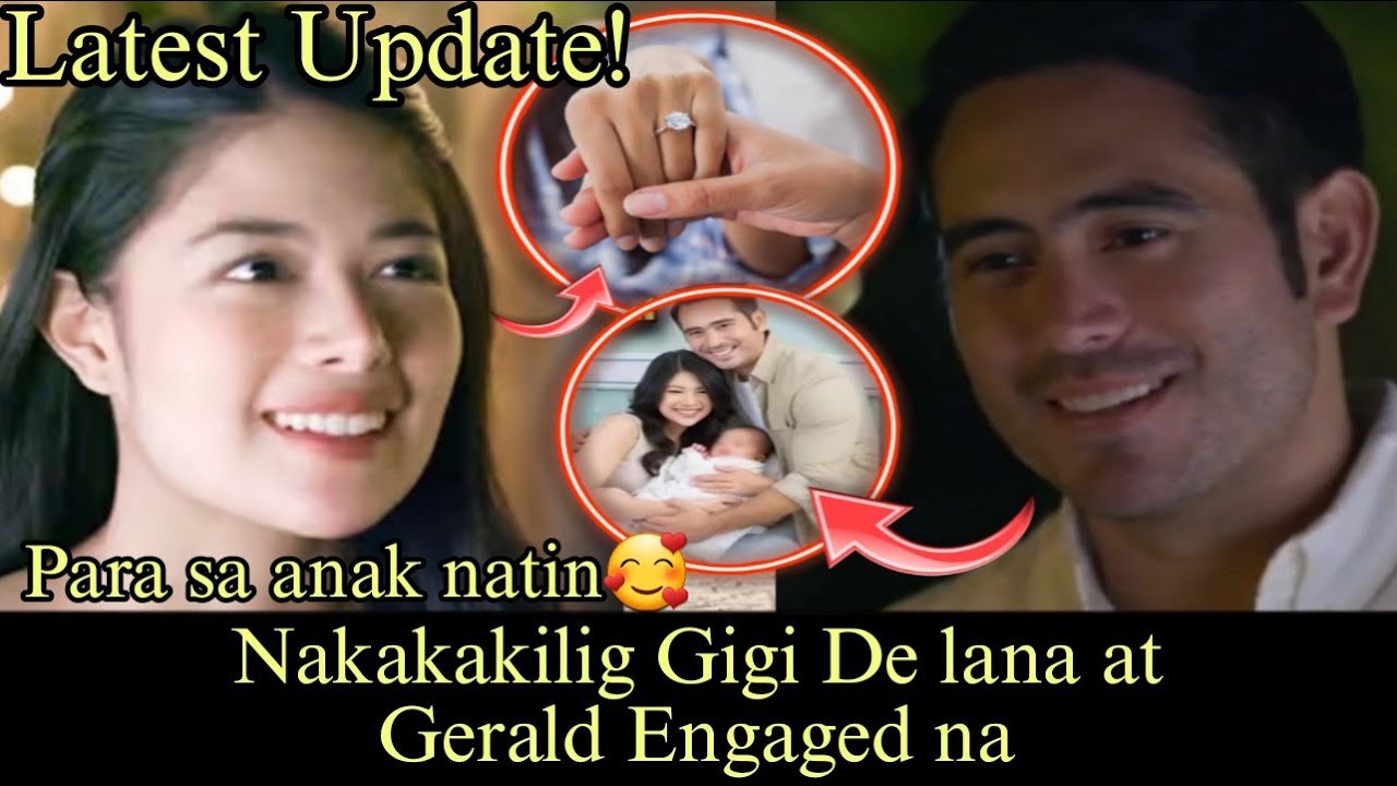 GIGI DE LANA HINDI MAKAPANIWALA SA ENGAGEMENT NILA NI GERALD ANDERSON ...
