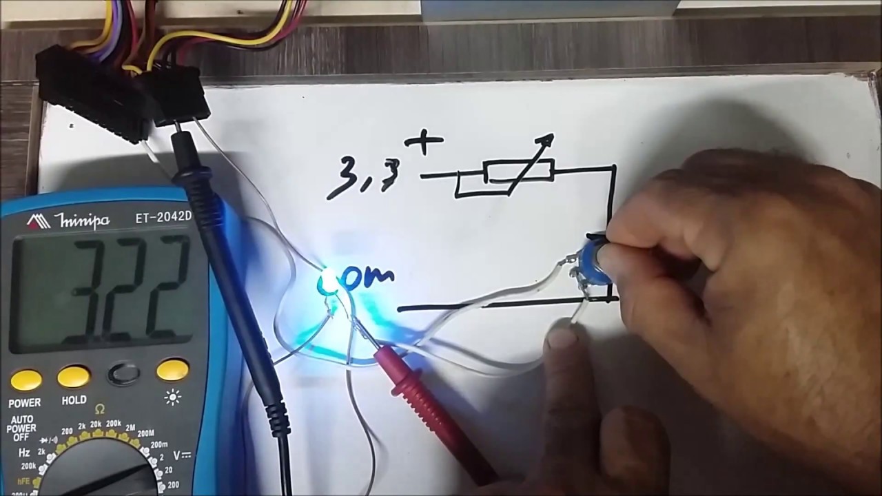 19- Como descobrir tensão e corrente ideal do leds para seu projeto ...