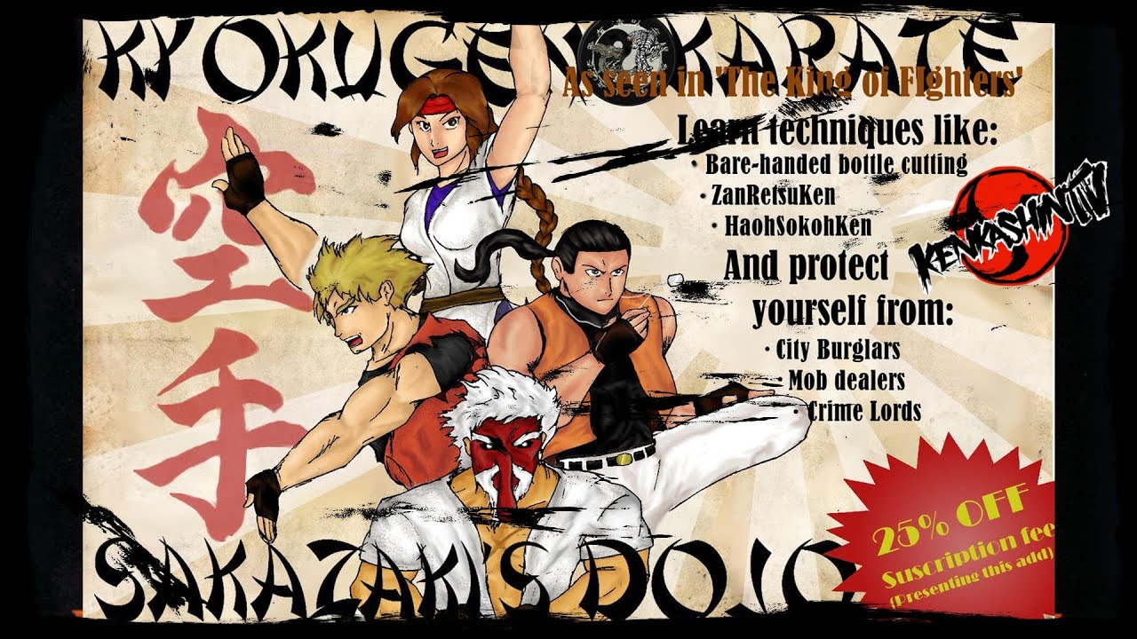 KYOKUGENRYU KARATE feat @KenkaShinTV - YouTube