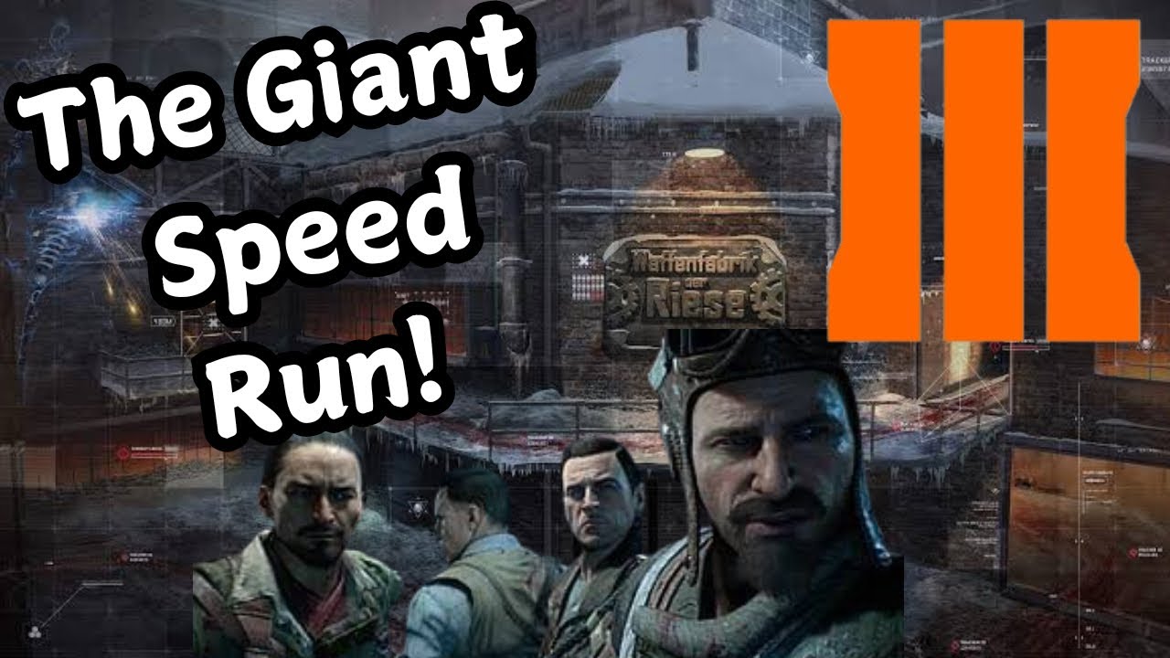 Black Ops 3 “The Giant” Speed Run Zombie Chronicles - YouTube