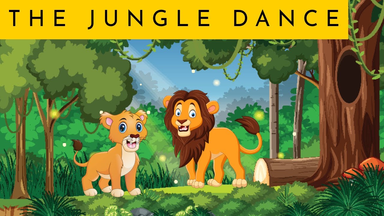 🐒🎶 The Jungle Dance! | Fun Animal Dance Song for Kids & Toddlers | Sing ...
