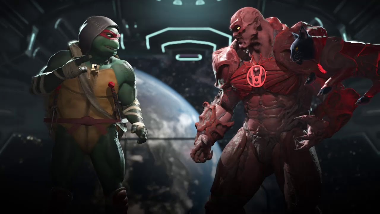 TMNT\INJUSTICE 2 Gameplay showcase - YouTube