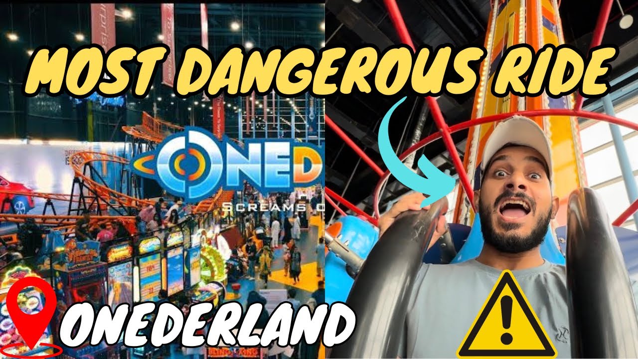 Onederland Amusement Park 2024 | LuckyOne Mall Karachi | Complete Guide ...