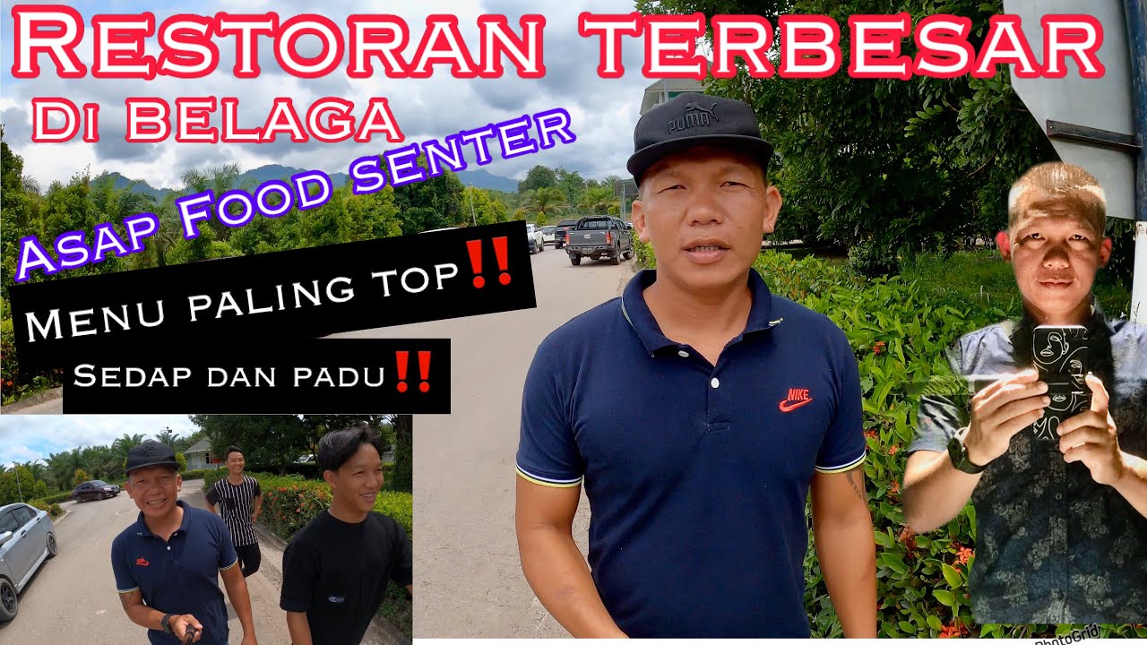 Restoran yang terbesar di kawasan sg asap belaga/asap foodsenter ...