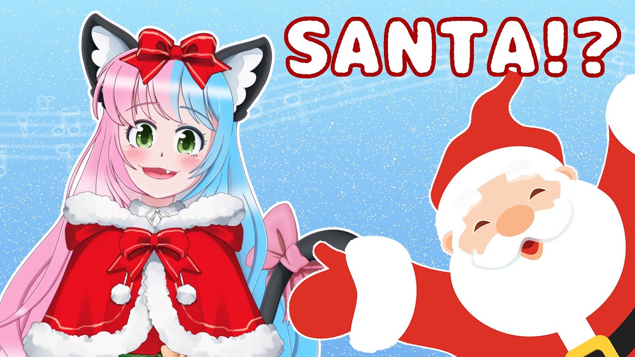 IRL Santa came to my stream?? - YouTube