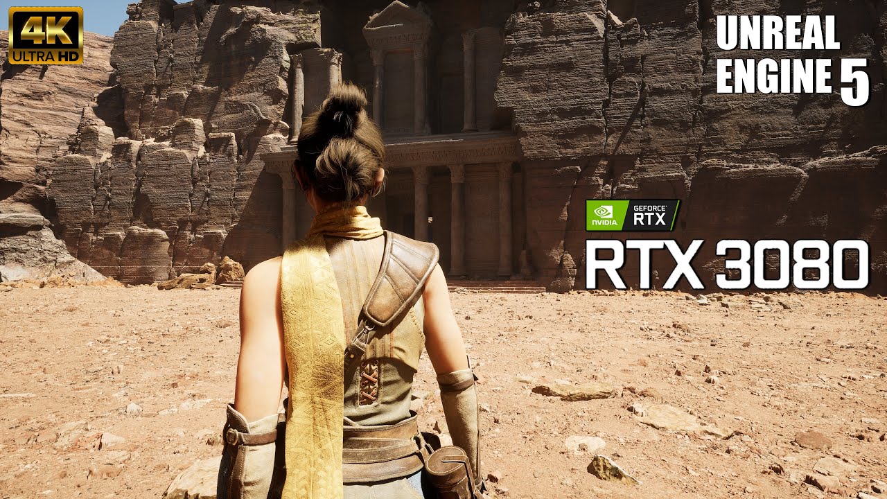 Unreal Engine 5 Lumen Petra Demo | RTX 3080 | 4K 1440p (download) - YouTube