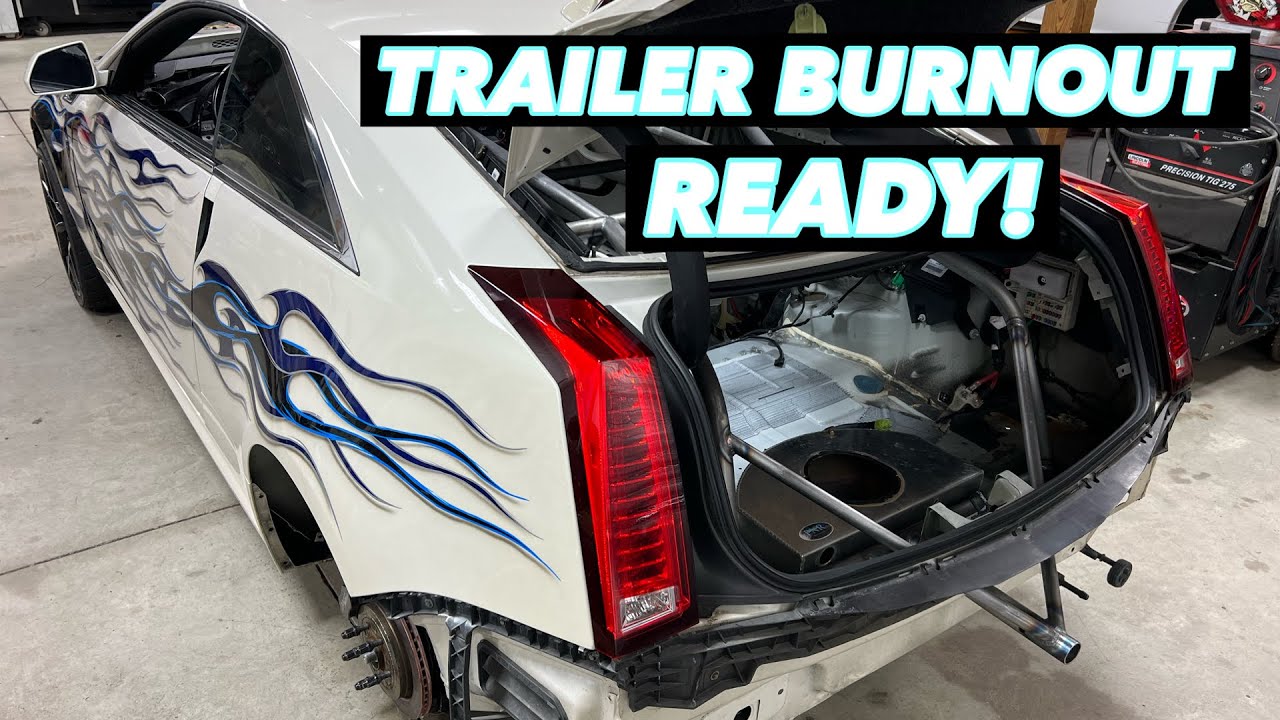 LIGHTWEIGHT Parachute Mount and Trailer Hitch Combo for Drag Week ...