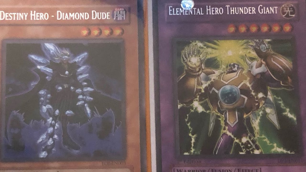 September 2007 Sunday! Yu-Gi-Oh Match - Elemental HERO vs Diamond Dude ...