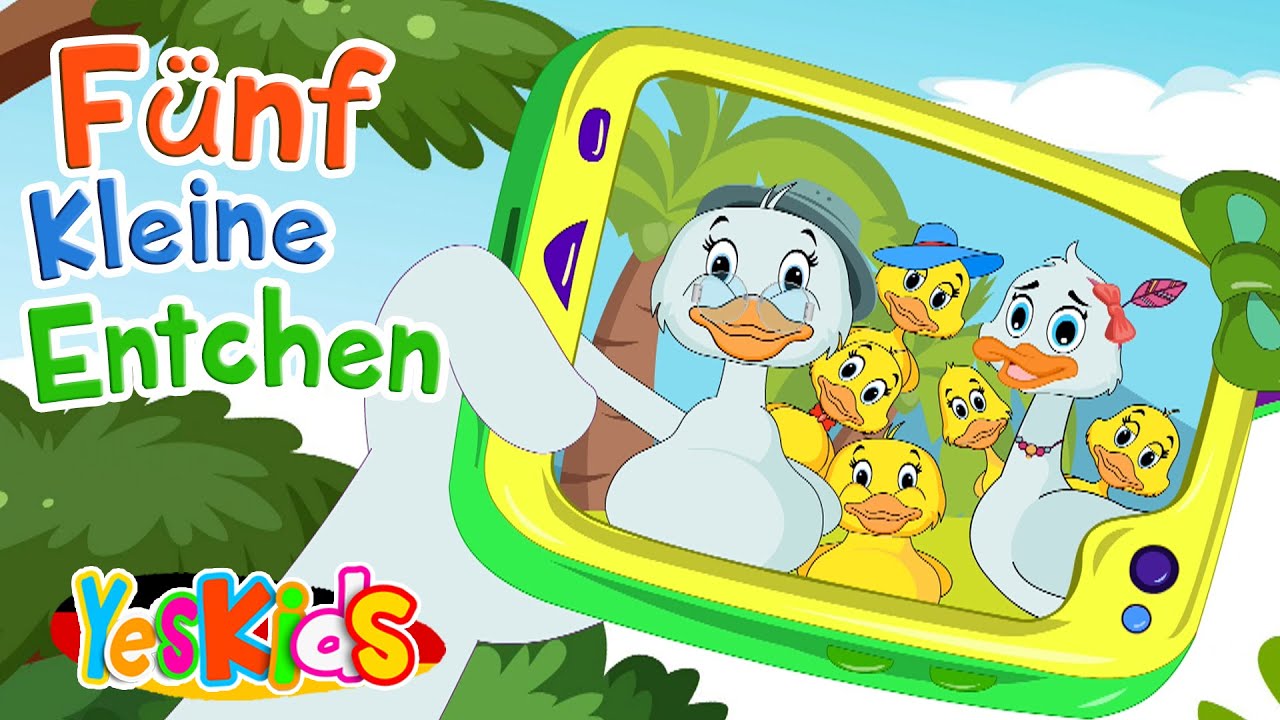 Fünf Kleine Entchen - Der Best of Kinderlieder Mix | YesKids Deutsch ...