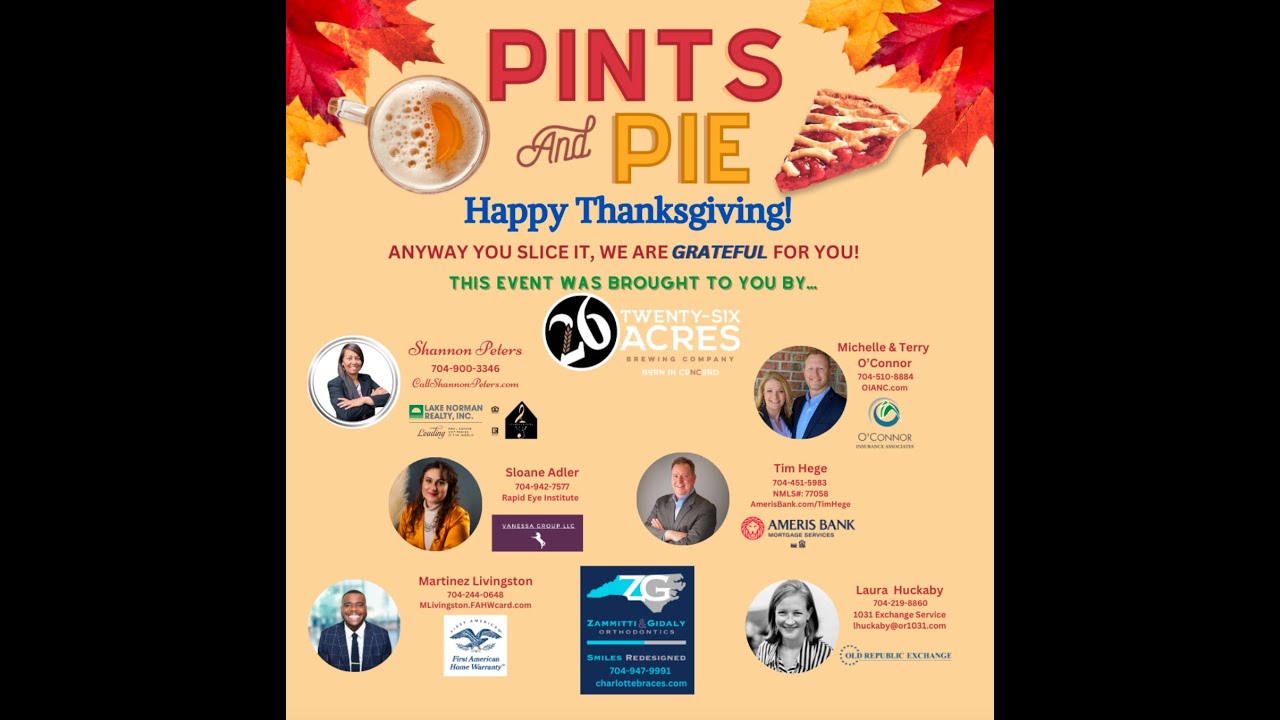 2023 Annual Pints & Pie! - YouTube