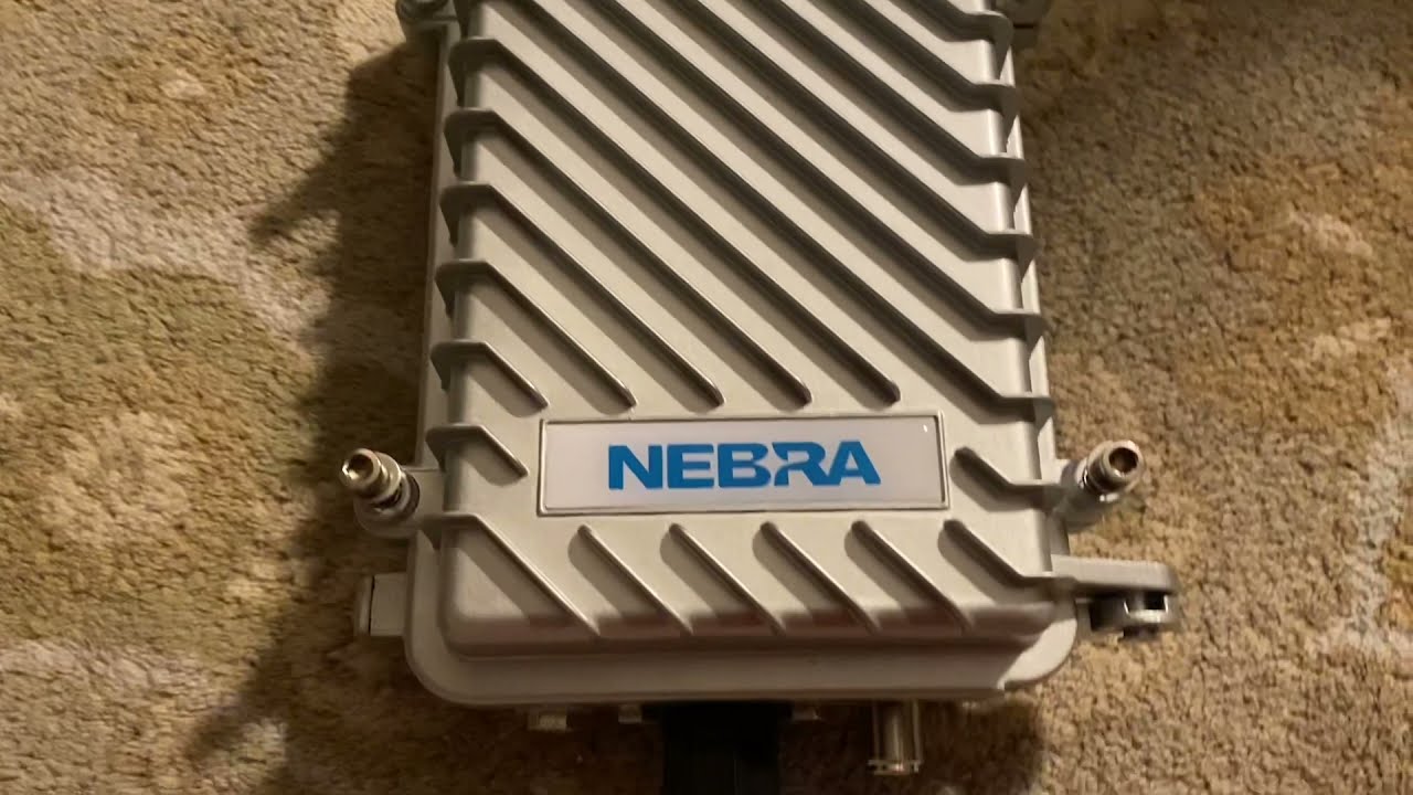 Nebra Outdoor Helium Hotspot HNT Miner - YouTube