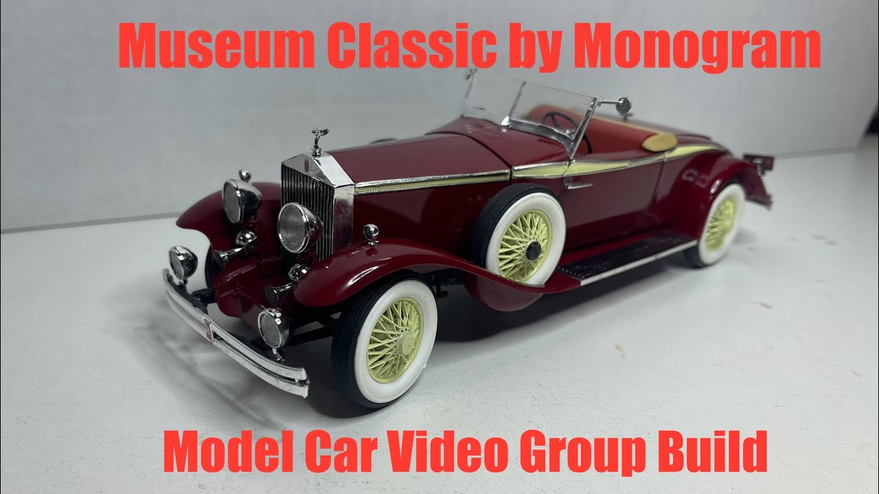 Late to the party. Museum Classic by Monogram Model Car Videos/Billy ...
