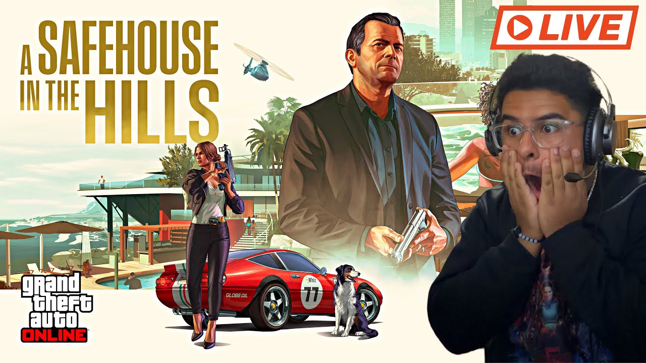 A SAFEHOUSE IN THE HILLS DLC WALKTHROUGH! [GTA V Online #6] - YouTube