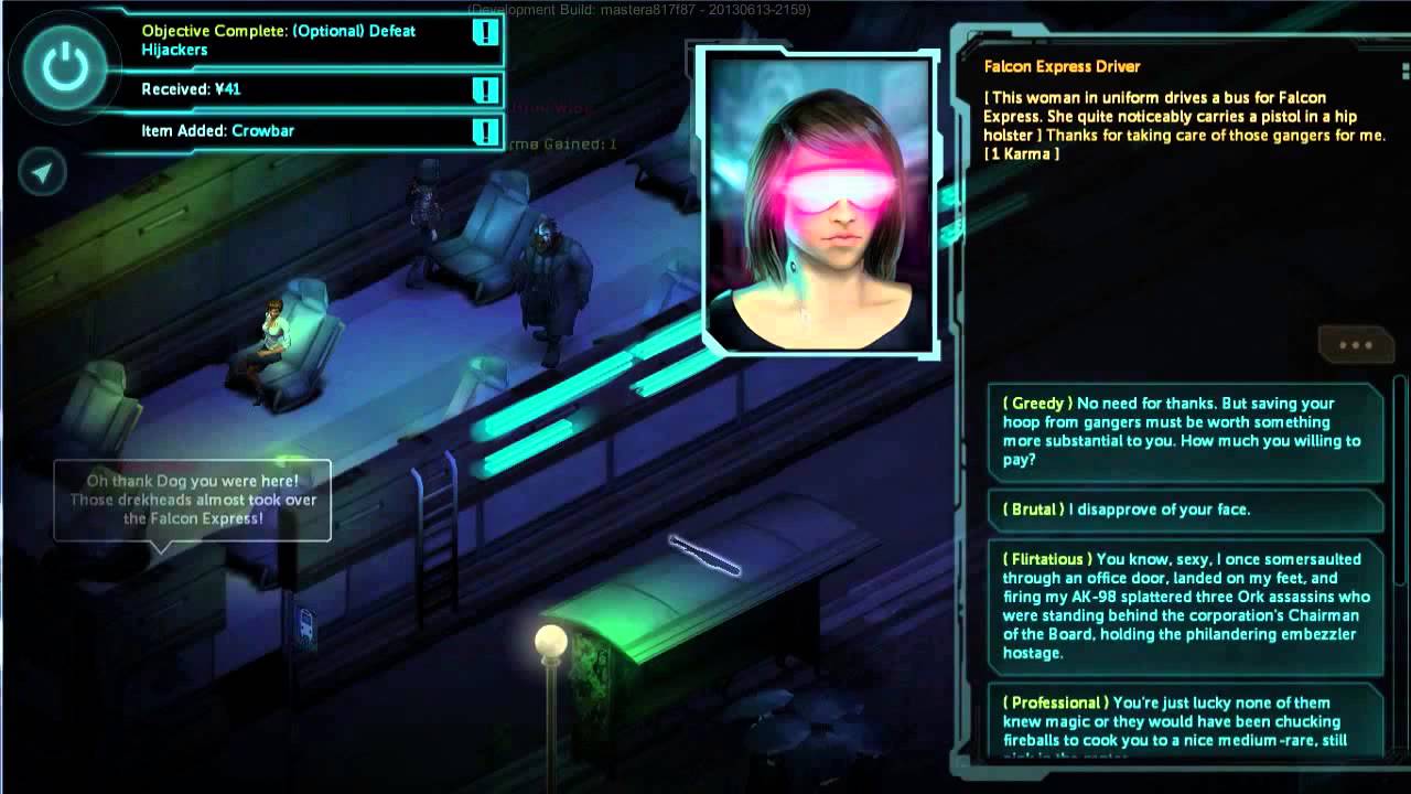 Shadowrun Returns gameplay trailer - YouTube