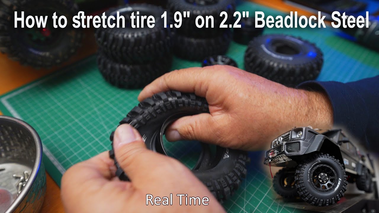 Traxxas TRX-6 Best Upgrades - 1.9" tires on 2.2" Beadlock Steel wheels ...