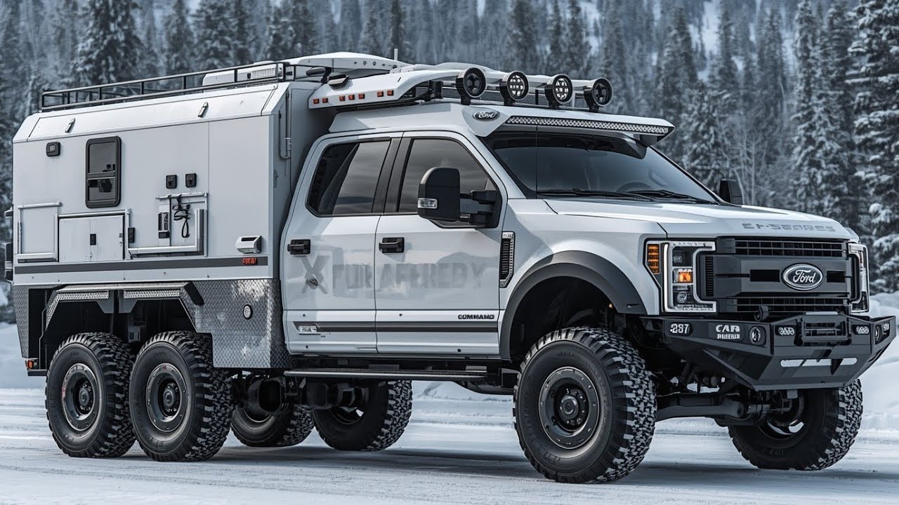 2026 Ford E-Series Command 6x6 Camper Motorhome – Ultimate Off-Road RV ...