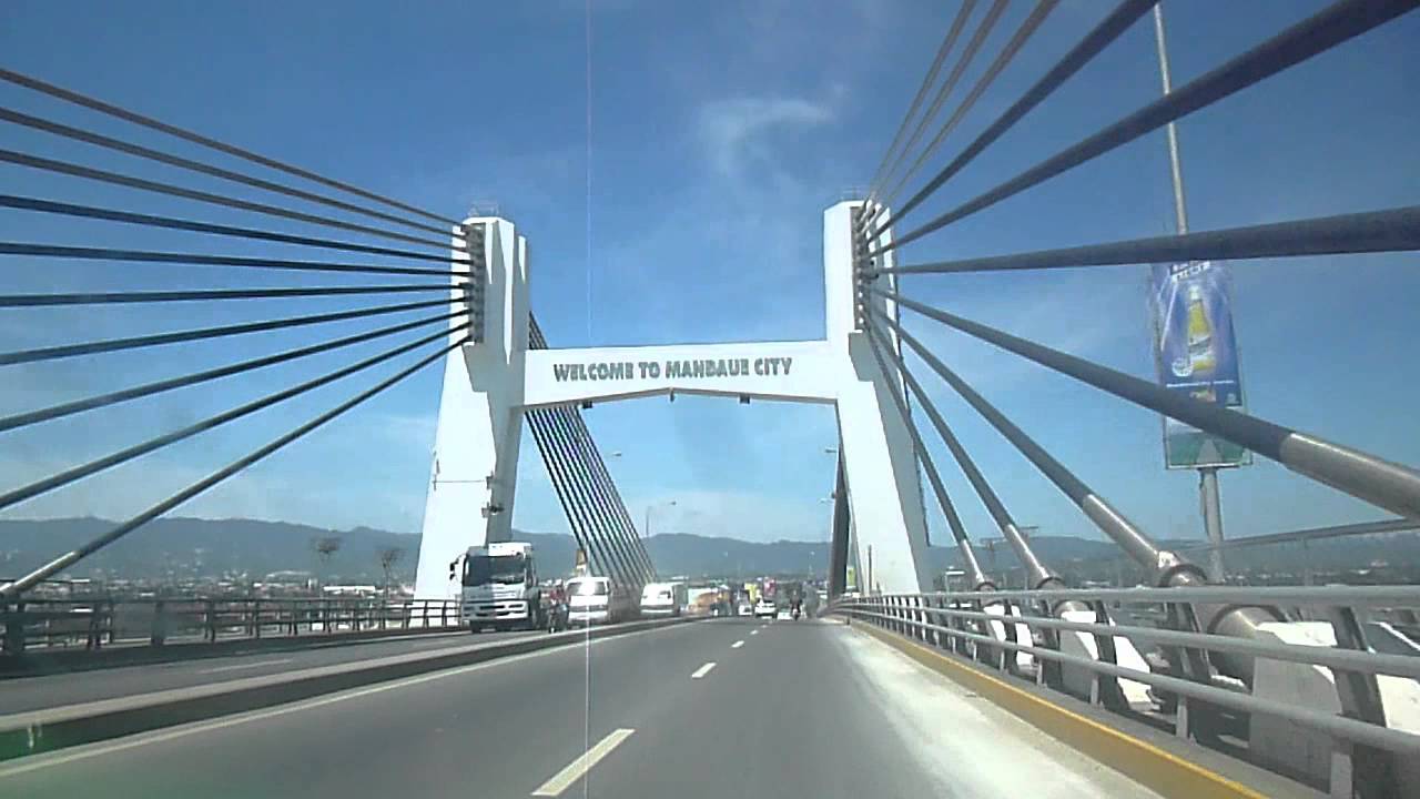 Crossing Cebu Strait via the Marcelo Fernan Bridge - YouTube