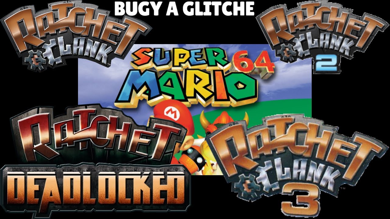 Česká zabugovaná série z her: Super Mario 64, Ratchet & Clank 1, 2, 3 a ...