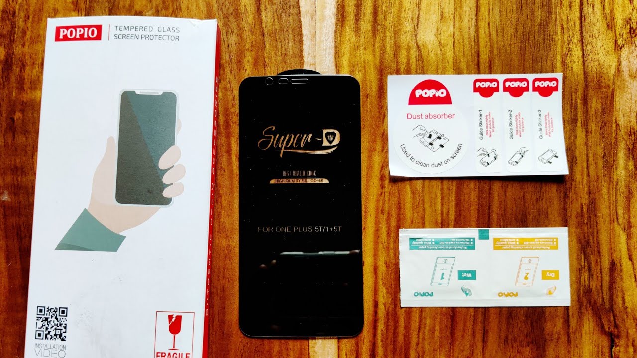 Install POPIO Tempered Glass at Home | POPIO Screen Guard | How to ...