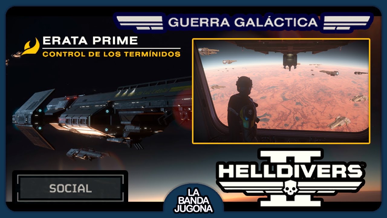 Helldivers II | Erata Prime | Guerra Galáctica Cooperativo con El ...