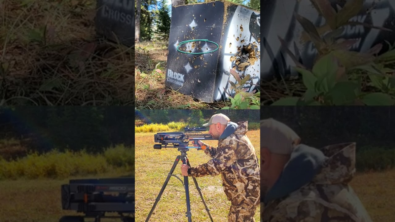How Accurate is the Ravin R500 at 100 Yards? #ravin #crossbow #hunting ...