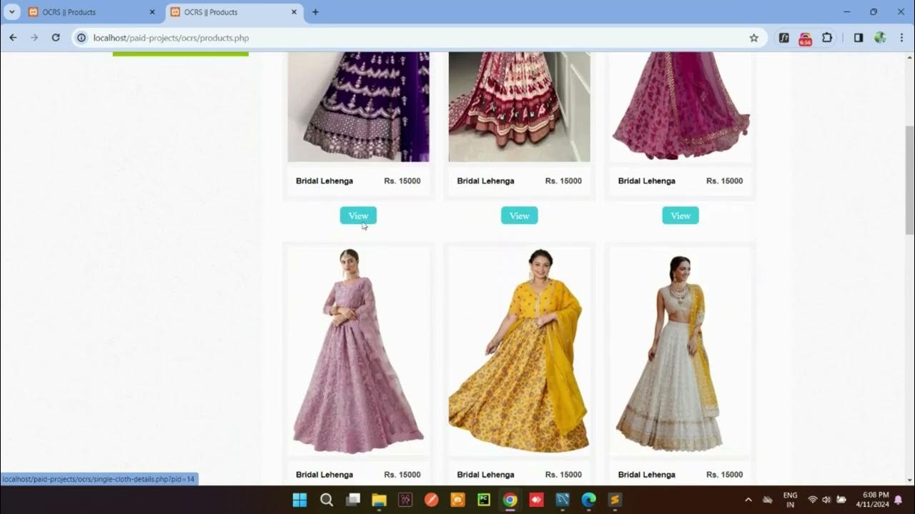 Online Cloth Rental System using PHP and MySQL | PHPGurukul - YouTube
