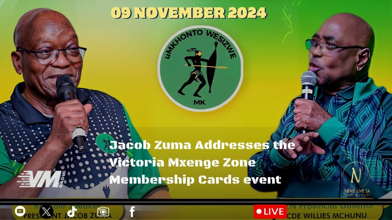 MKP Victoria Mxenge Zone membership Card Event - YouTube