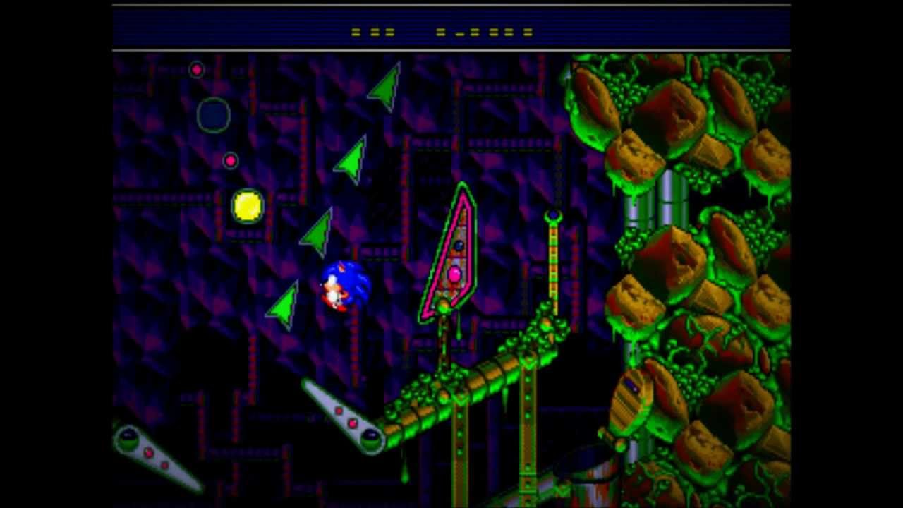Sonic Spinball - Toxic Caves - Recording Test Drive - YouTube