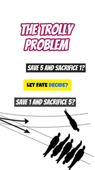 The Ultimate Moral Dilemma: The Trolley Problem #philosophy #ethics # ...