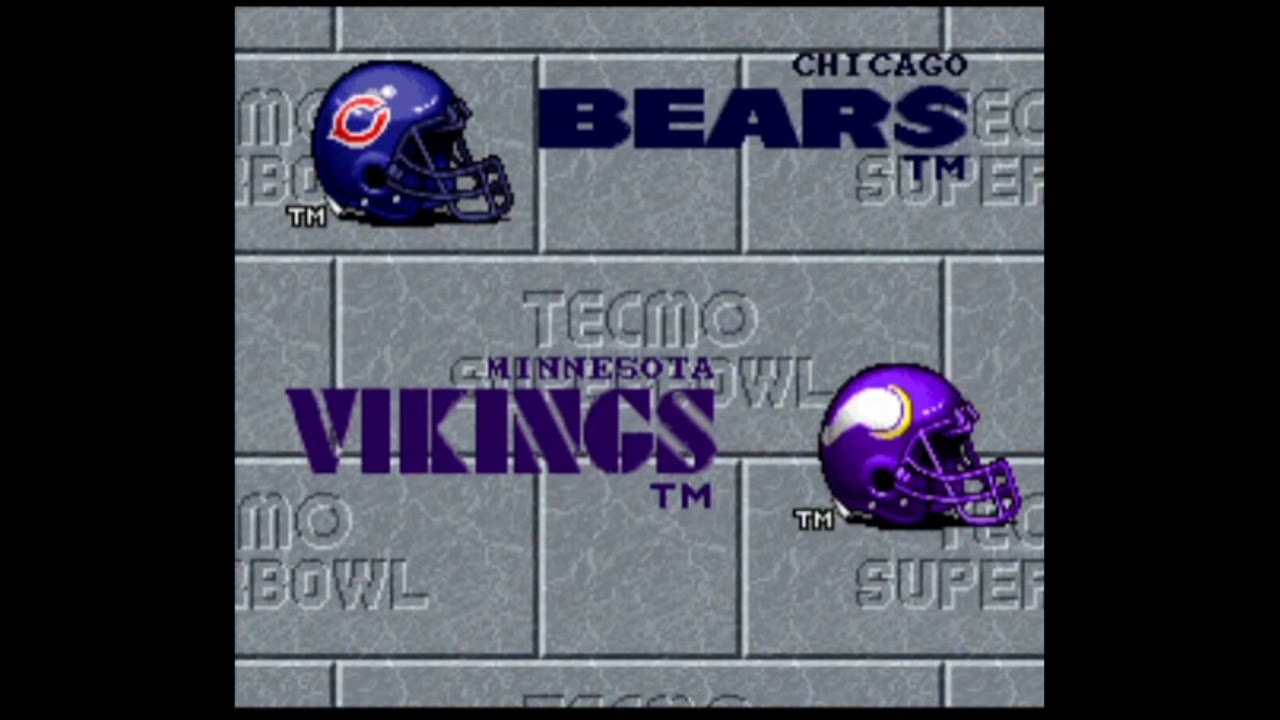 Tecmo NFL on VGN- Week 9 - YouTube