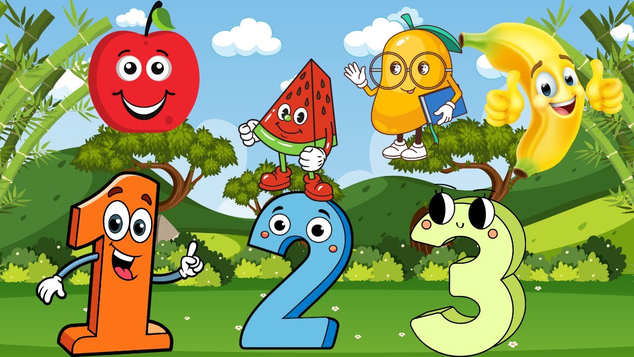 123 Learning Videos For Preschool | One Two Three | Counting Numbers ...