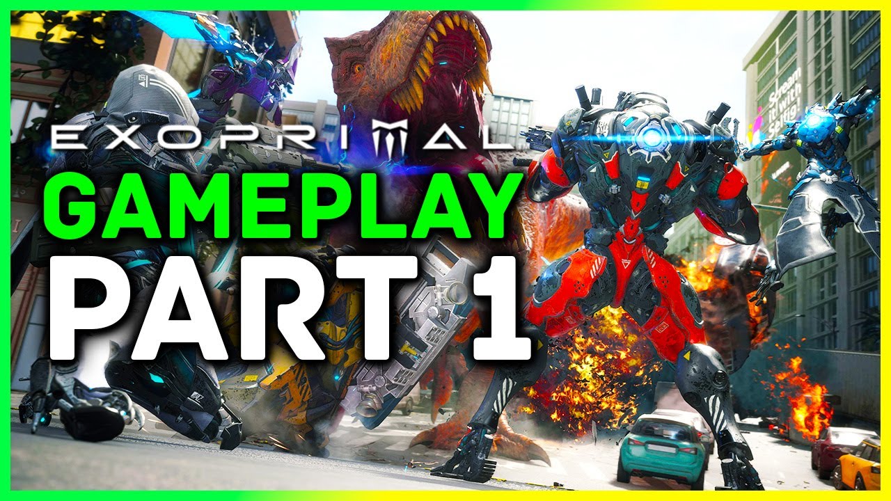 Exoprimal Gameplay 4K PC Walkthrough Part 1 - First 25 Minutes Of ...