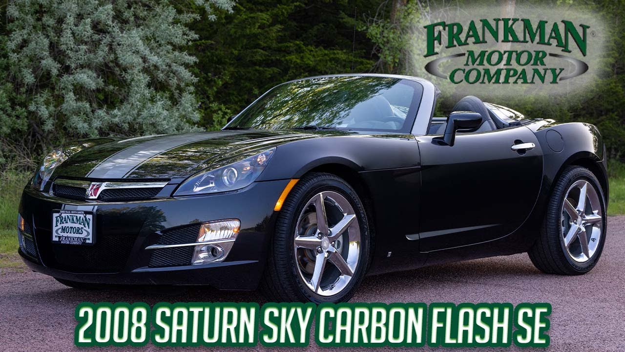 2008 Saturn Sky Carbon Flash SE: An American Roadster! - Frankman Motor ...