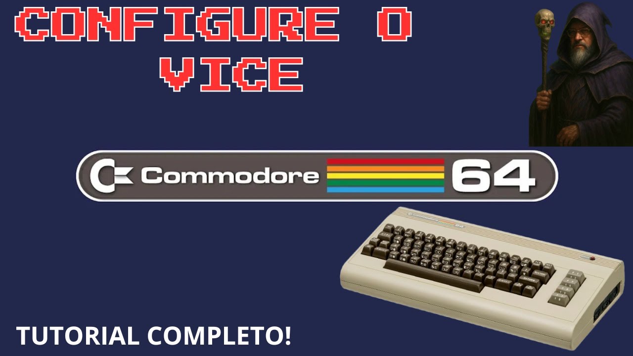 Configurando o VICE pra Commodore 64: SuperCPU, Metal Dust e Mais! 🖥️💥 ...