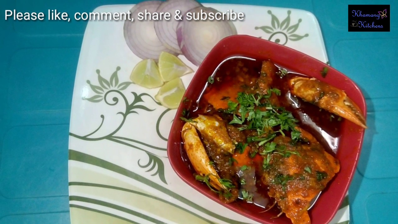 Khekada Masala /Crab Masala/ Chimbori Kalwan - YouTube