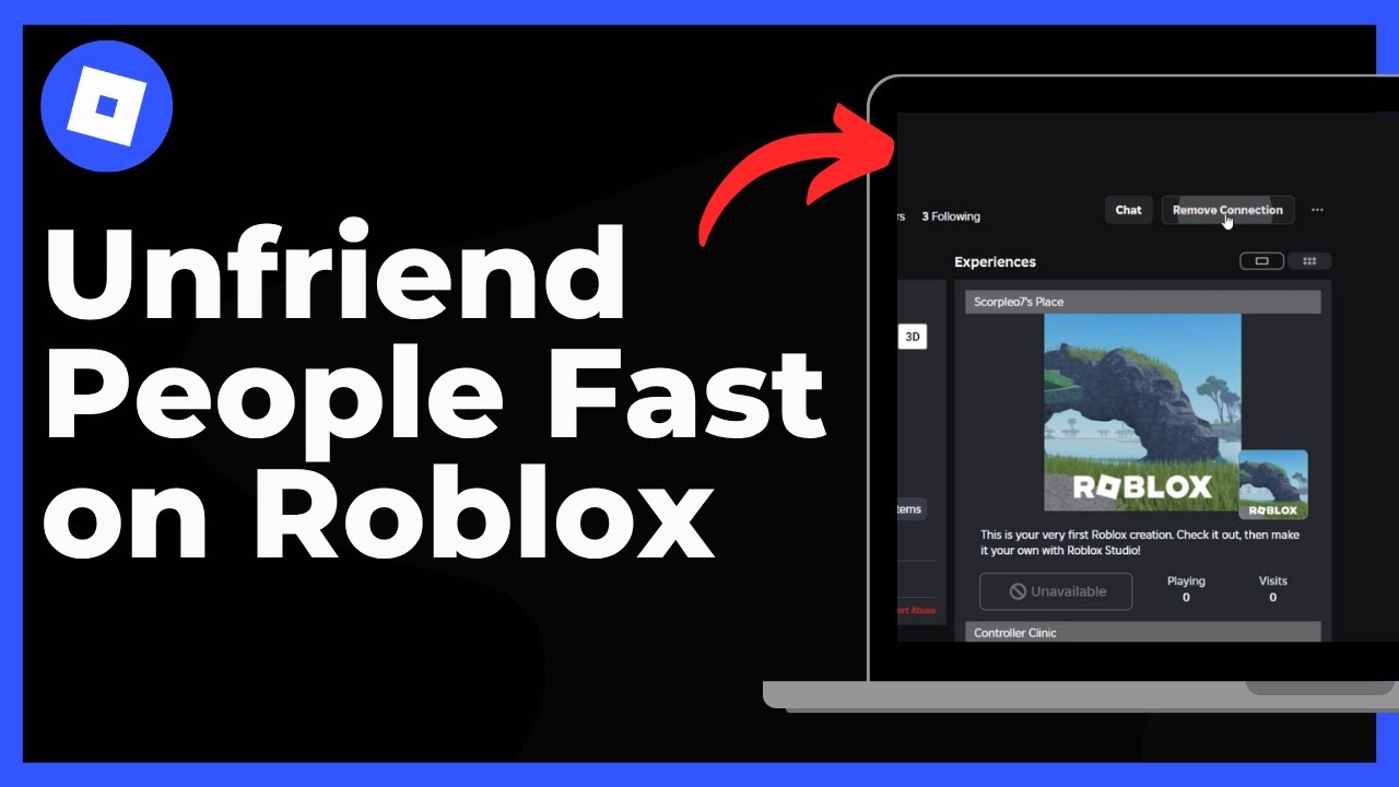 How to Unfriend People Fast on Roblox - Remove Friends in Roblox ...