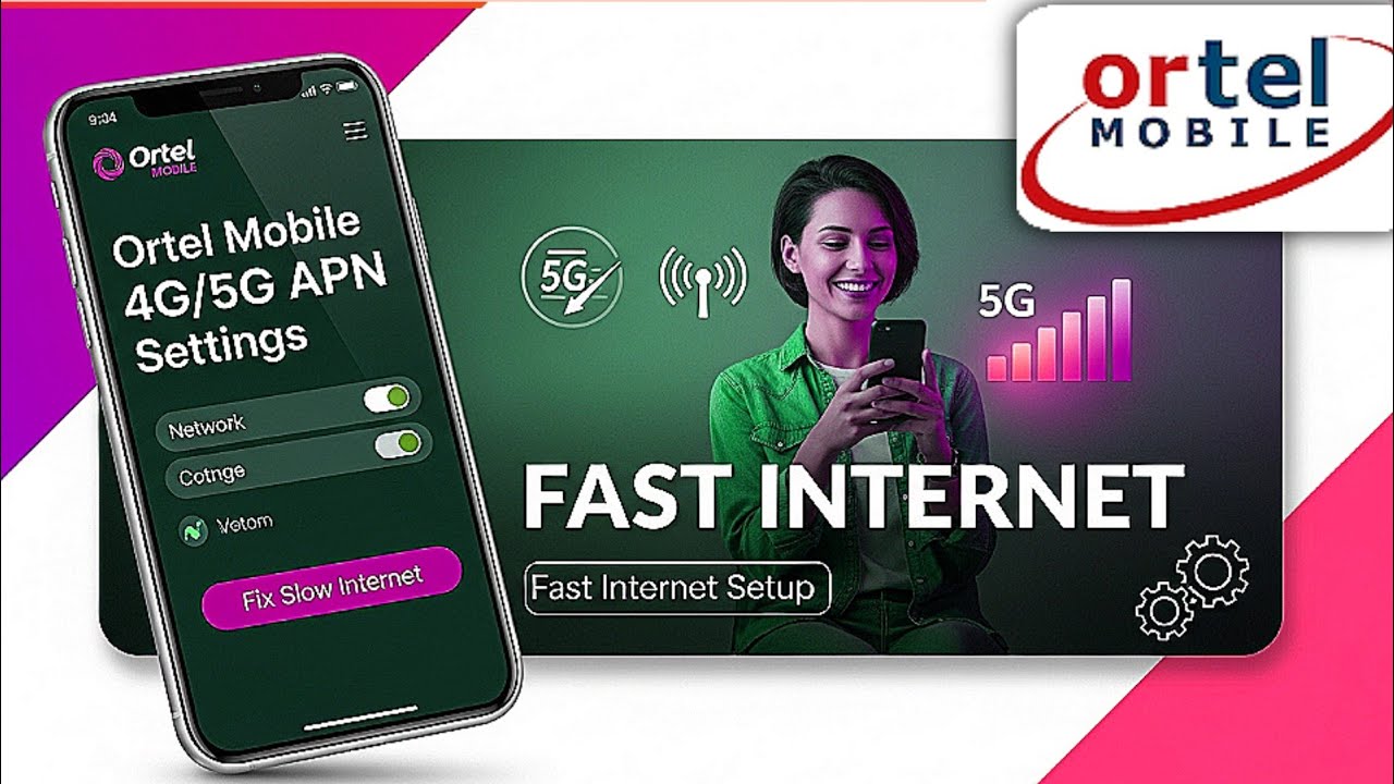 Ortel Mobile Internet Settings – APN Configuration for Fast 4G/5G - YouTube