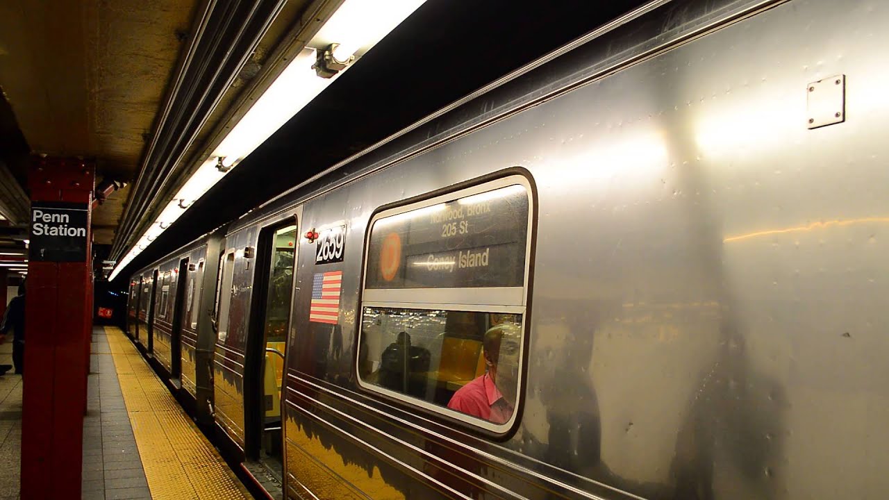 MTA New York City Subway : 2nd Avenue Bound R68 D Train Via 8th Avenue ...