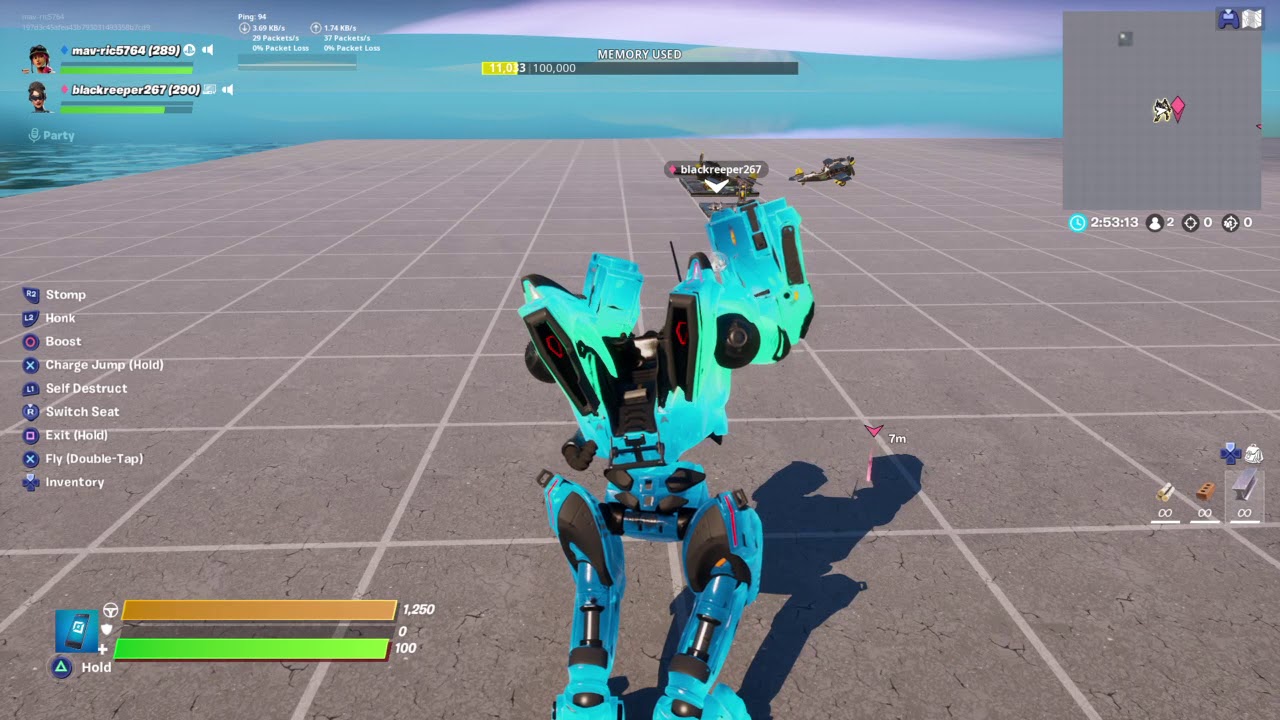 Mech dance party in chapter 2 ?? - YouTube